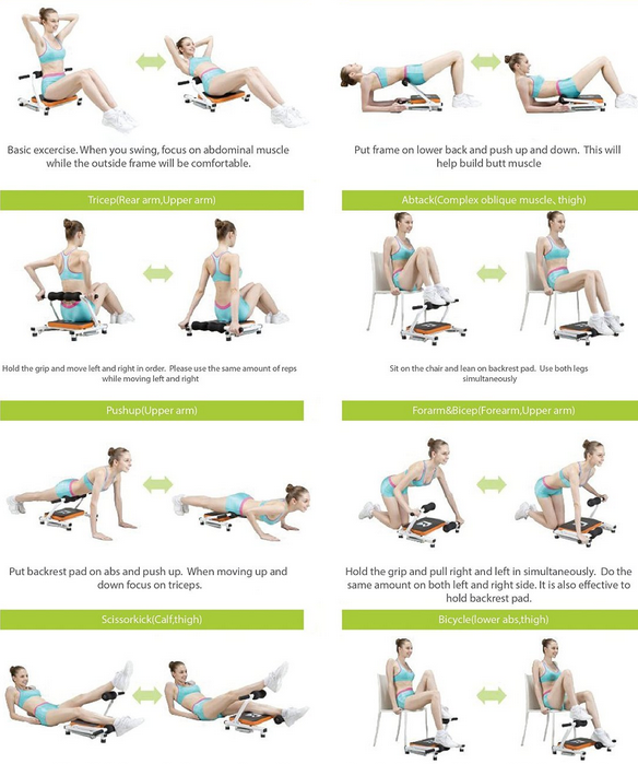 Printable Core Exercises For Seniors With Pictures